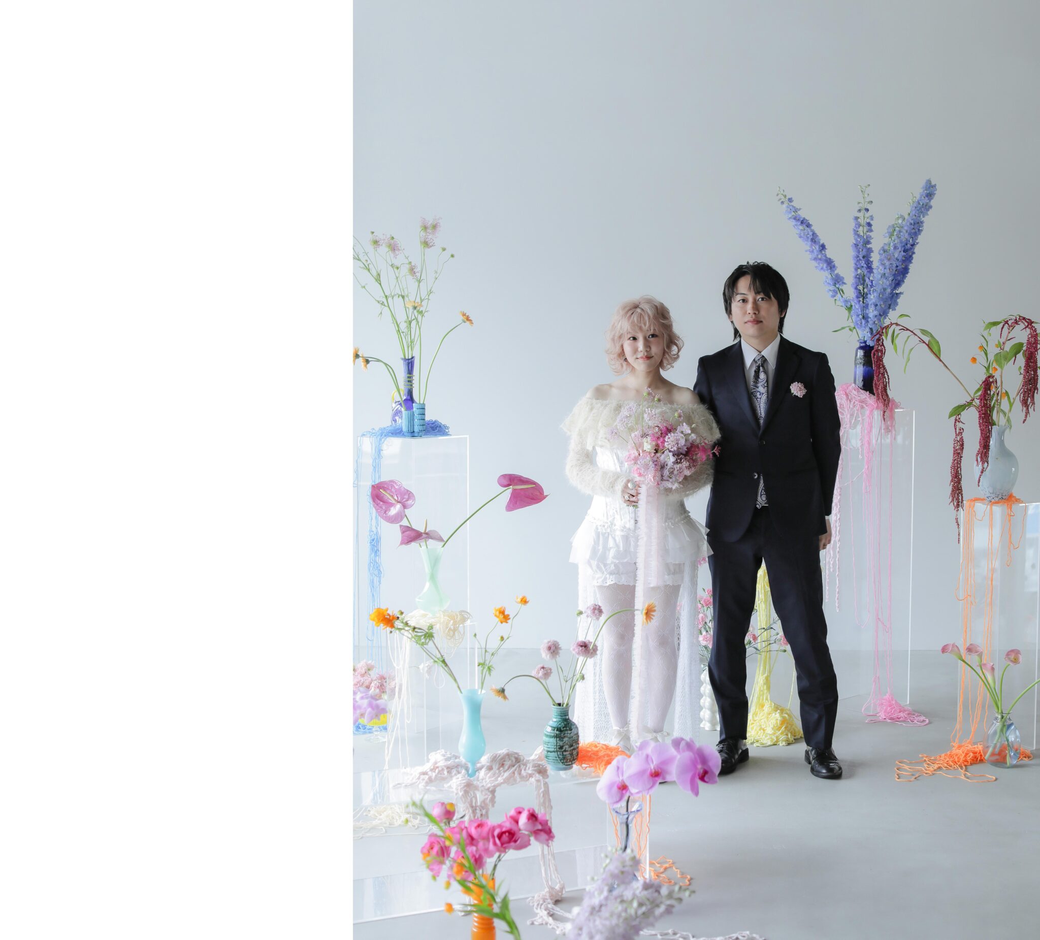 #268 FLOWER STYLING PLAN | IN MY LIFE｜大阪・本町のスタジオでおしゃれなフォトウェディング＆前撮り